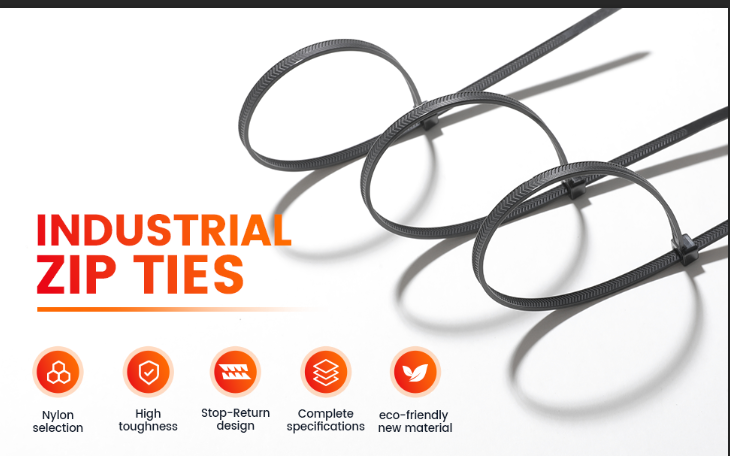 New Type V-Shaped Tooth Cable Tie